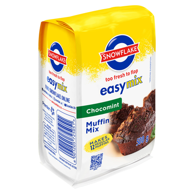 Snowflake Easy Mix Chocomint Muffin Mix 500g | PnP