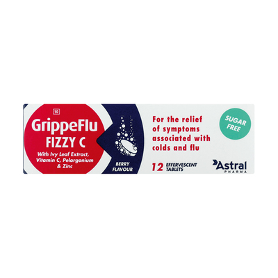 GRIPPE FLU FIZZY C TABS 12EA | PnP