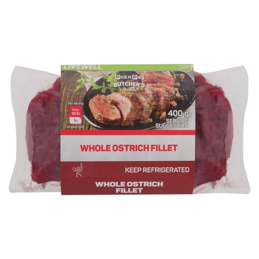 PnP Live Well Whole Ostrich Fillet 400g | PnP