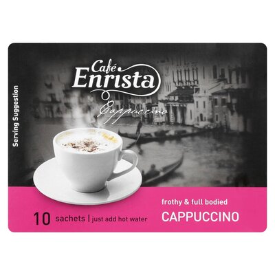 Cafe Enrista Cappuccino Regular Cappuccino 10 Sachets | Smart Price ...