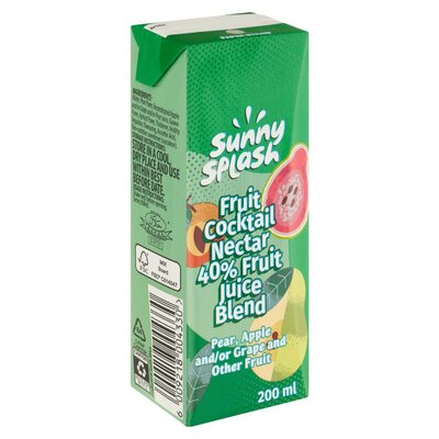 Sunny Splash Fruit Cocktail Nectar Juice 200ml | PnP