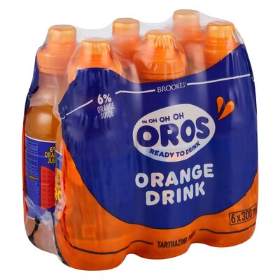 Oros Ready to Drink Orange 300ml x 6 | PnP