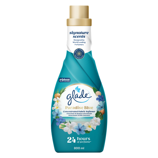 Glade Paradise Blue Concentrated Fabric Softener 800ml | PnP