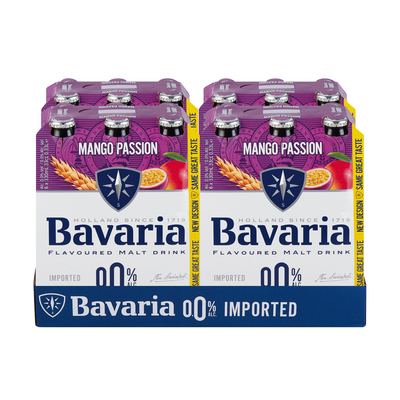 Bavaria Malt 0% Mango Passion Fruit NRB 24 x 330ml | PnP