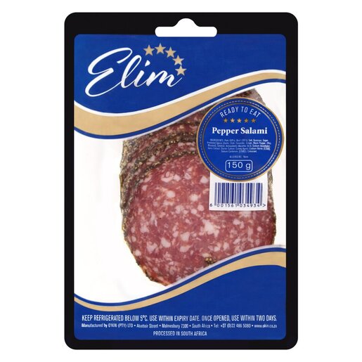 Elim Pepper Salami 150g | PnP