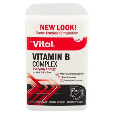 Vital Vitamin B Complex High Potency Tablets 60s | PnP