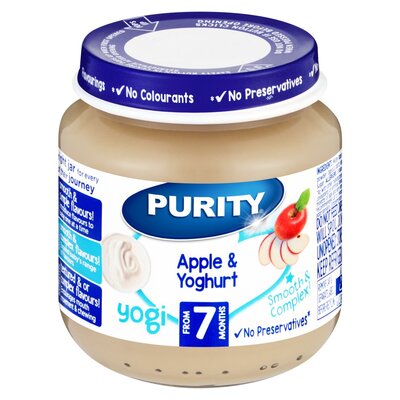 Purity Jar Apple & Yoghurt 125ml from 7 Months | PnP