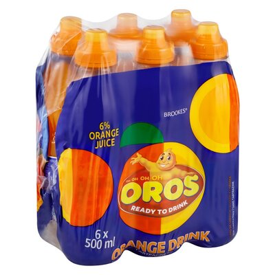 Oros Ready to Drink Orange 500ml x 6 | PnP