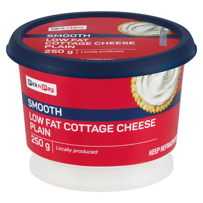 PnP Low Fat Smooth Plain Cottage Cheese 250g | Smart Price Specials ...