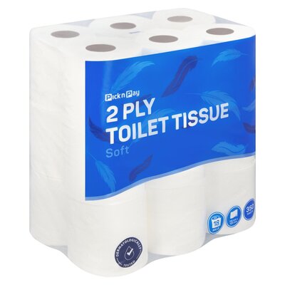 PnP 2 Ply White Toilet Paper 18 Pack | Smart Price Specials | PnP Home