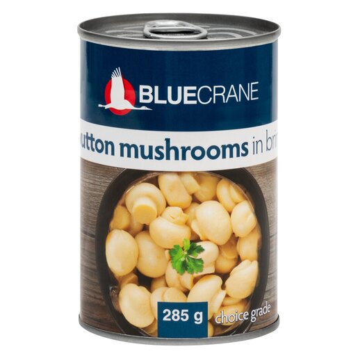 Blue Crane Button Mushrooms In Brine 285g | PnP