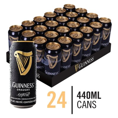 Guinness Draught Can 24 x 440ml | PnP