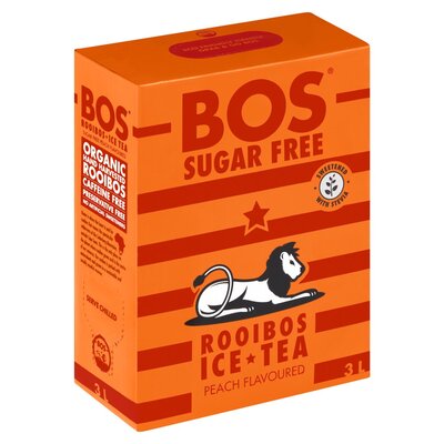 BOS Sugar-Free Peach Rooibos Ice Tea 3L | PnP