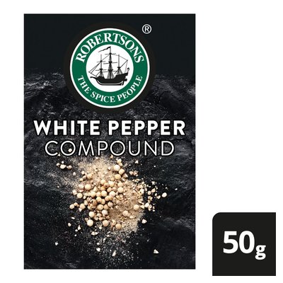 Robertsons White Pepper Compound Spice Refill 50g | Smart Price ...