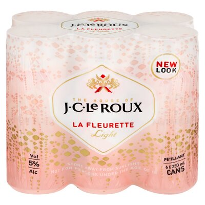 JC Le Roux Le Fleuret Light Can 6 x 250ml | PnP