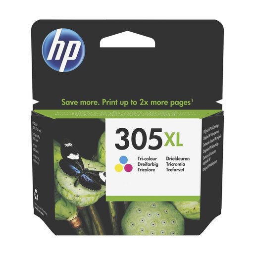 Hp 305xl Tri-colour Ink Cartridge Hp Deskjet | PnP