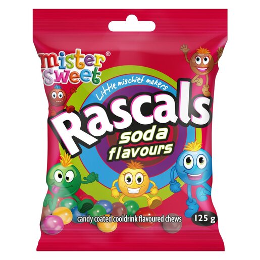 Mister Sweet Rascals Candy Cream Soda Pop 125g | PnP