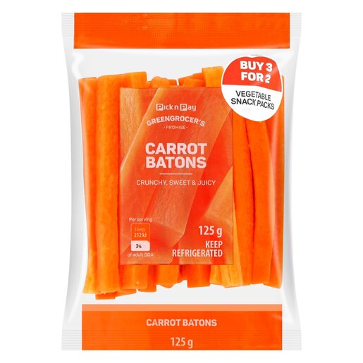 PnP Carrot Baton 125g x 6 | PnP