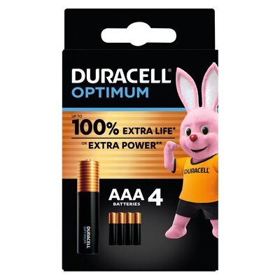 Duracell Optimum Aaa Batteries 4 Pack | Smart Price Specials | PnP Home
