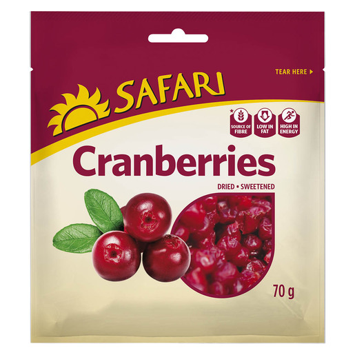 Safari To Go Cranberries 70g | PnP