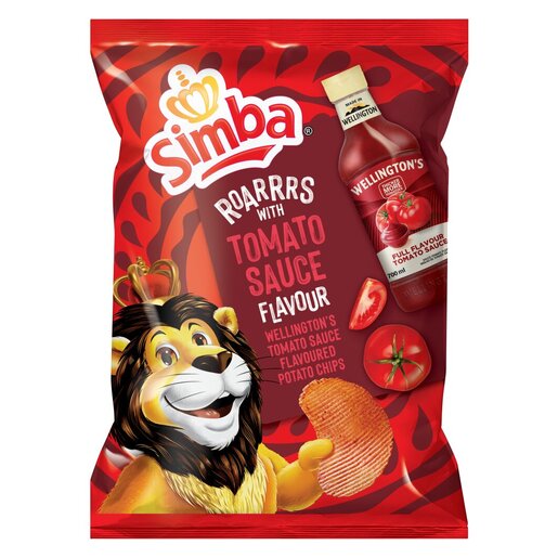 Simba Wellingtons Tomato Sauce Potato Chips 120g | PnP