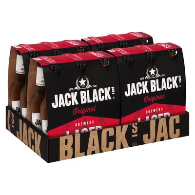Jack Black Brewers Lager Beer 24 x 330ml | PnP
