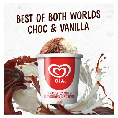 Ola Choc & Vanilla Ice Cream 125ml | Smart Price Specials | PnP Home