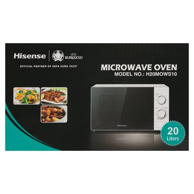 Hisense 20L White Manual Microwave H20MOWS10 | PnP