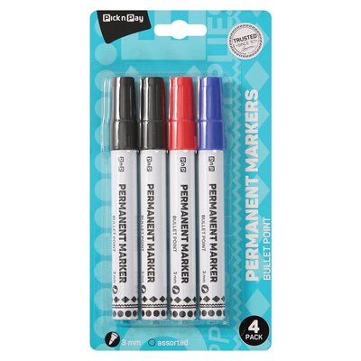 Penflex Assorted Fine Whiteboard Markers 4 Pack | Smart Price Specials ...