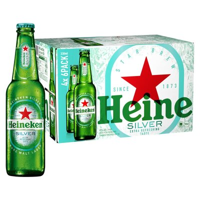 Heineken Silver Beer NRB 24 x 330ml | PnP