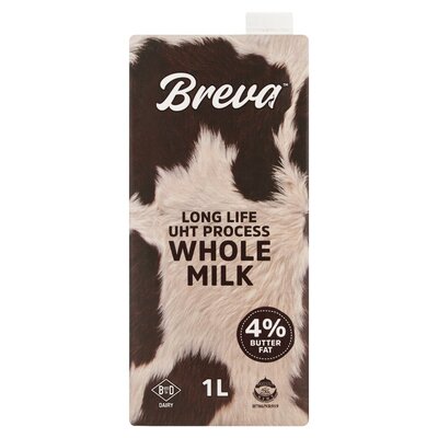 Breva Long Life UHT Whole Milk 1L | PnP