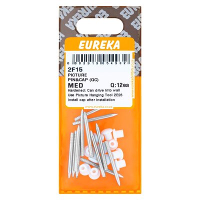 Eureka Picture Medium Pins & Caps 12 Pack | Smart Price Specials | PnP Home