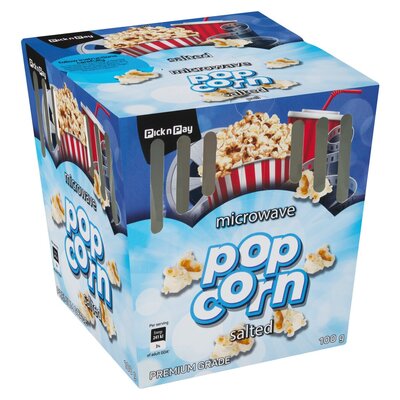 PnP Salted Microwave Popcorn 100g | PnP