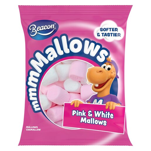 Beacon Pink & White Marshmallows 300g | PnP