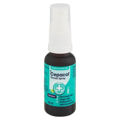 Cepacol Throat Spray Sugar Alcohol Free Menthol 20ml | PnP