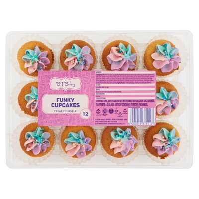 BT Funky Cupcakes 12 Pack | PnP
