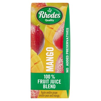 Rhodes 100% Fruit Juice Blend Tropical 200ml | PnP