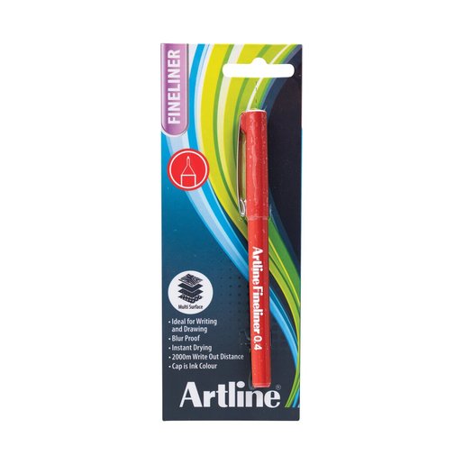 Artline Ek200 Red Fineliner | PnP