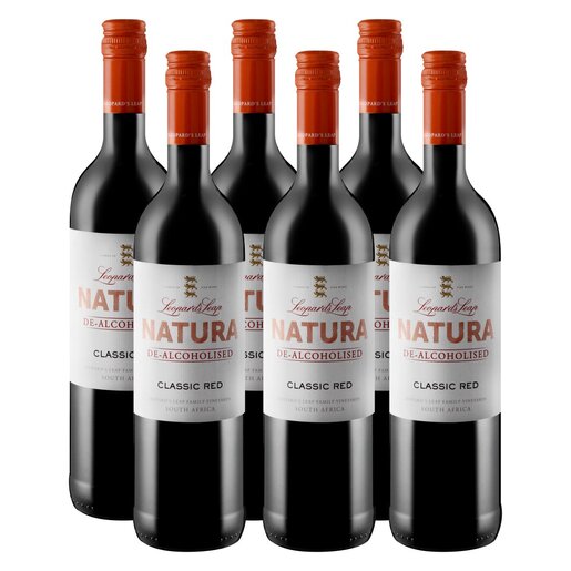 Leopard's Leap Natural De-Alcoholised Red 750ml x 6 | PnP