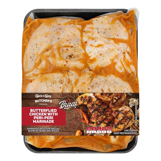 PnP Braai Butterflied Chicken with Peri Peri | PnP