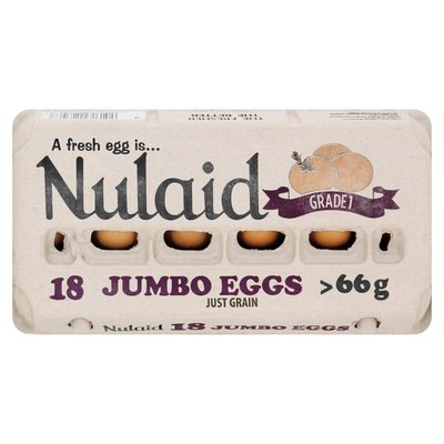 Nulaid Jumbo Eggs 18 Pack | PnP