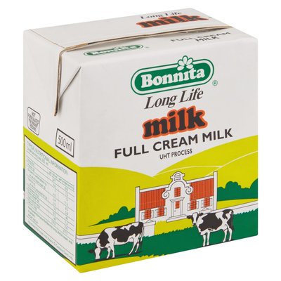 Bonnita Long Life Milk 500ml | PnP