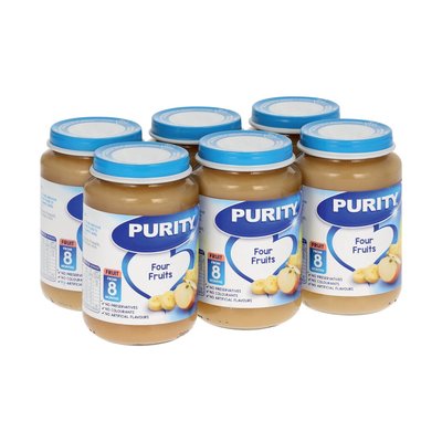 Purity Jar Four Fruits 200ml from 8 Months x 6 | PnP