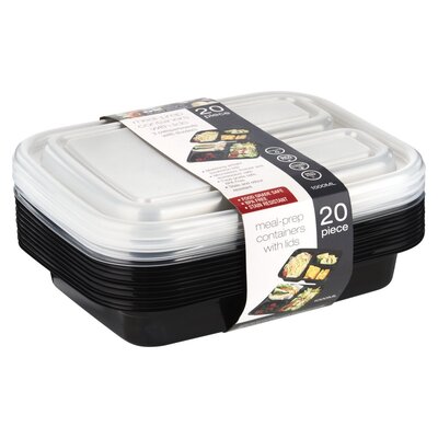 O2 20 Piece Meal Prep Containers 1L | Smart Price Specials | PnP Home