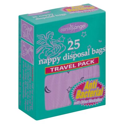 Caring Angel Disposable Nappy Bags 25 | Smart Price Specials | PnP Home