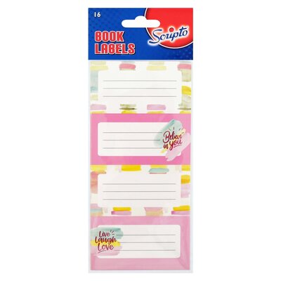 Scripto Fashion Book Labels 16 Pack | Smart Price Specials | PnP Home