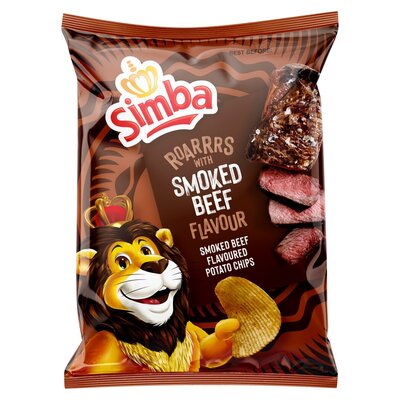 Simba Potato Chips Smoked Beef 120g | PnP