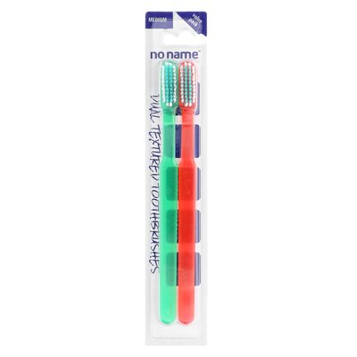 PnP No Name Value Pack Toothbrush Medium 2ea | PnP
