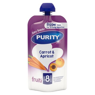 Purity Pouch Carrot & Apricot 150ml | PnP