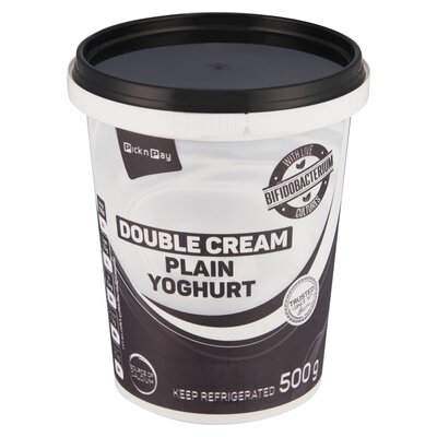 PnP Double Cream Plain Yoghurt 500g | PnP